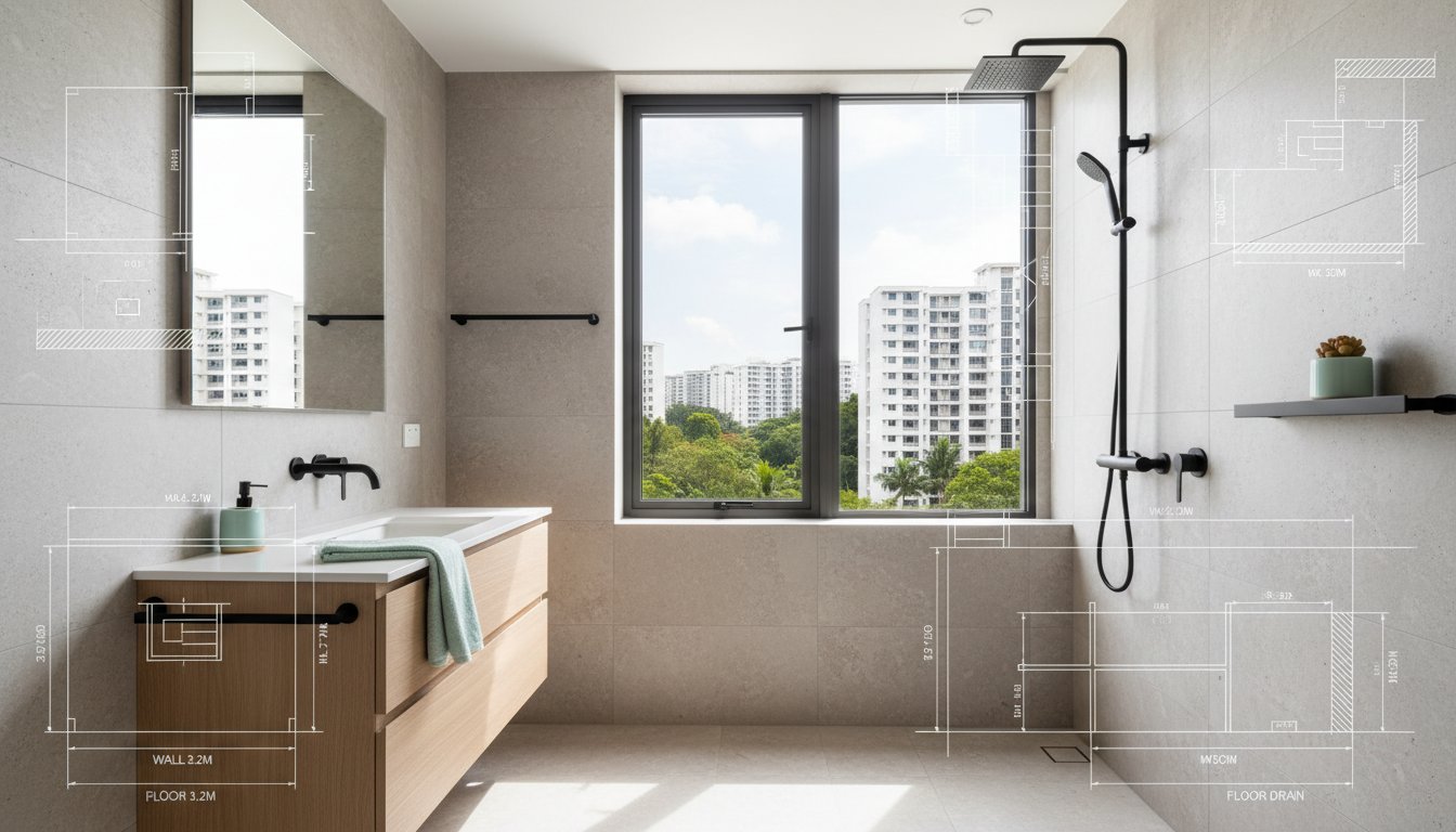 Navigating HDB Bathroom Renovation Permits: A Guide to Creating Your C