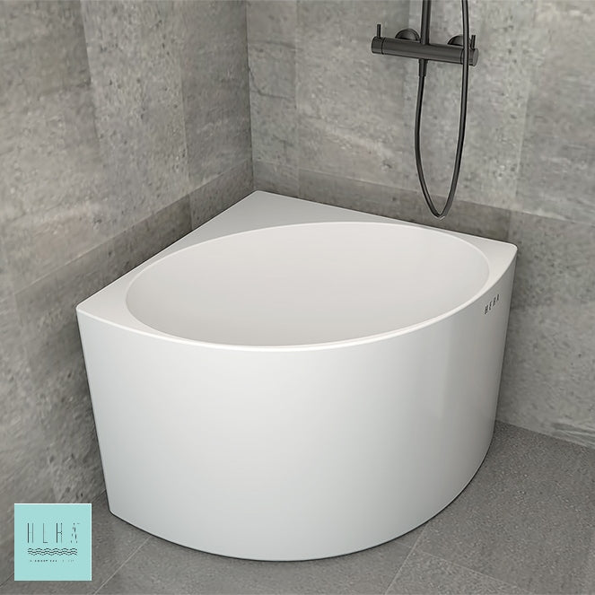 HERA Bathtub 1011, Portable Corner Bathtub – HERA Bathroom